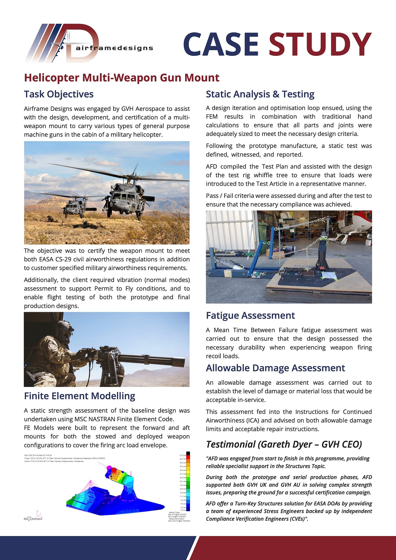 Case Studies | Airframe Designs